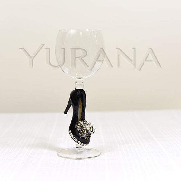 Gilded Stiletto Grandeur Wine Glass – Yurana Design